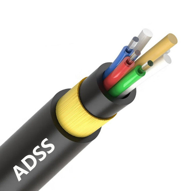 HXCOWO Aerial Cable Self Supporting Mini G652D ADSS Fiber Optic Cable 2 ...