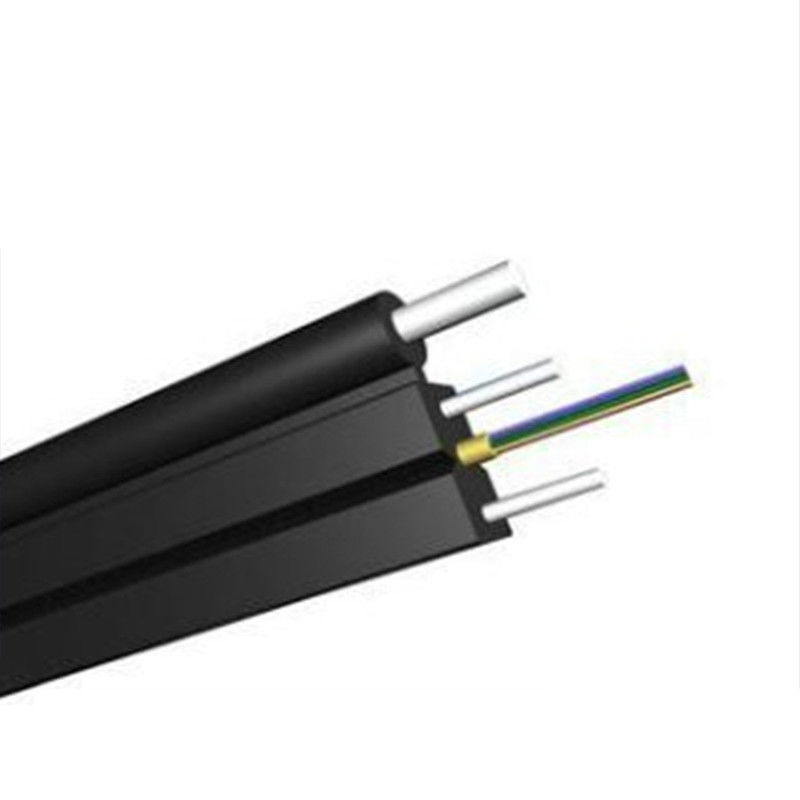 PE Jacket 4 Core GJYXCH FTTH Fiber Drop Cable for Outdoor Networking ...