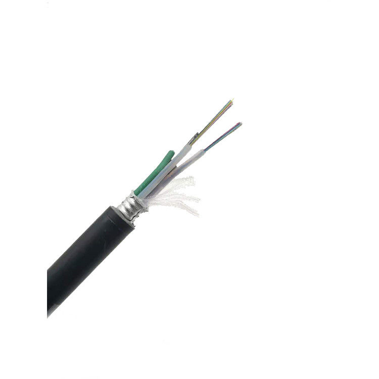 LSZH Anti Rodent Photoelectric Composite Cable SM 24C G652D PE Outdoor ...