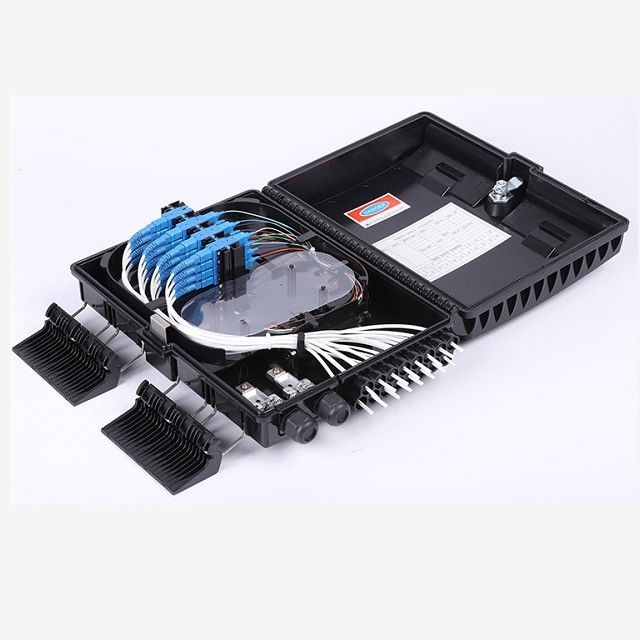 18 Ports Outdoor Fiber Distribution Box Customized Splicing IP65 Ftth ...
