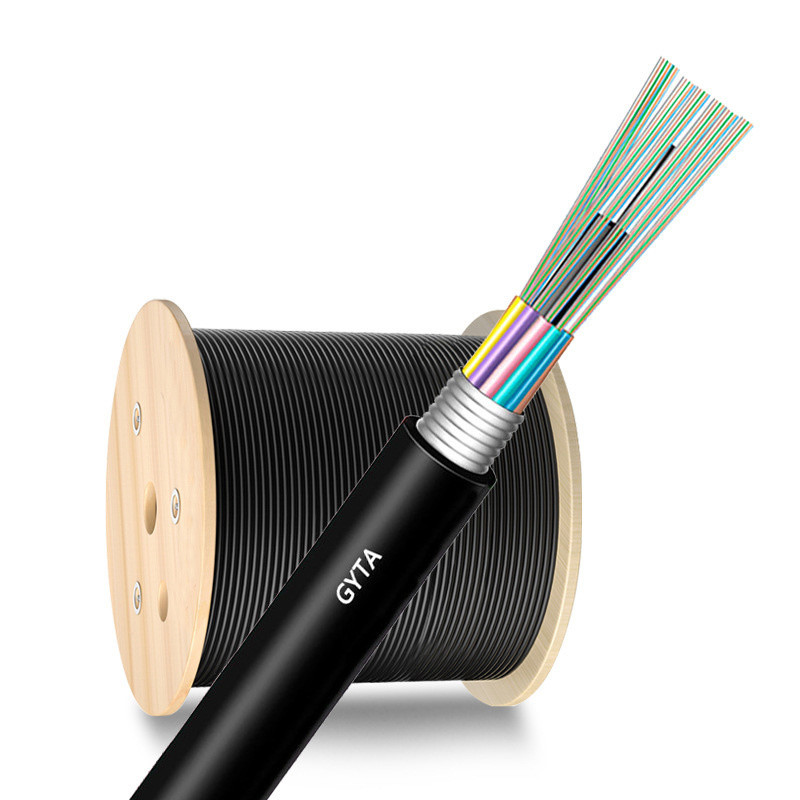 Telecom Communication G652D Outdoor Optical Fiber Cable GYTA/GYTS 2-288 ...